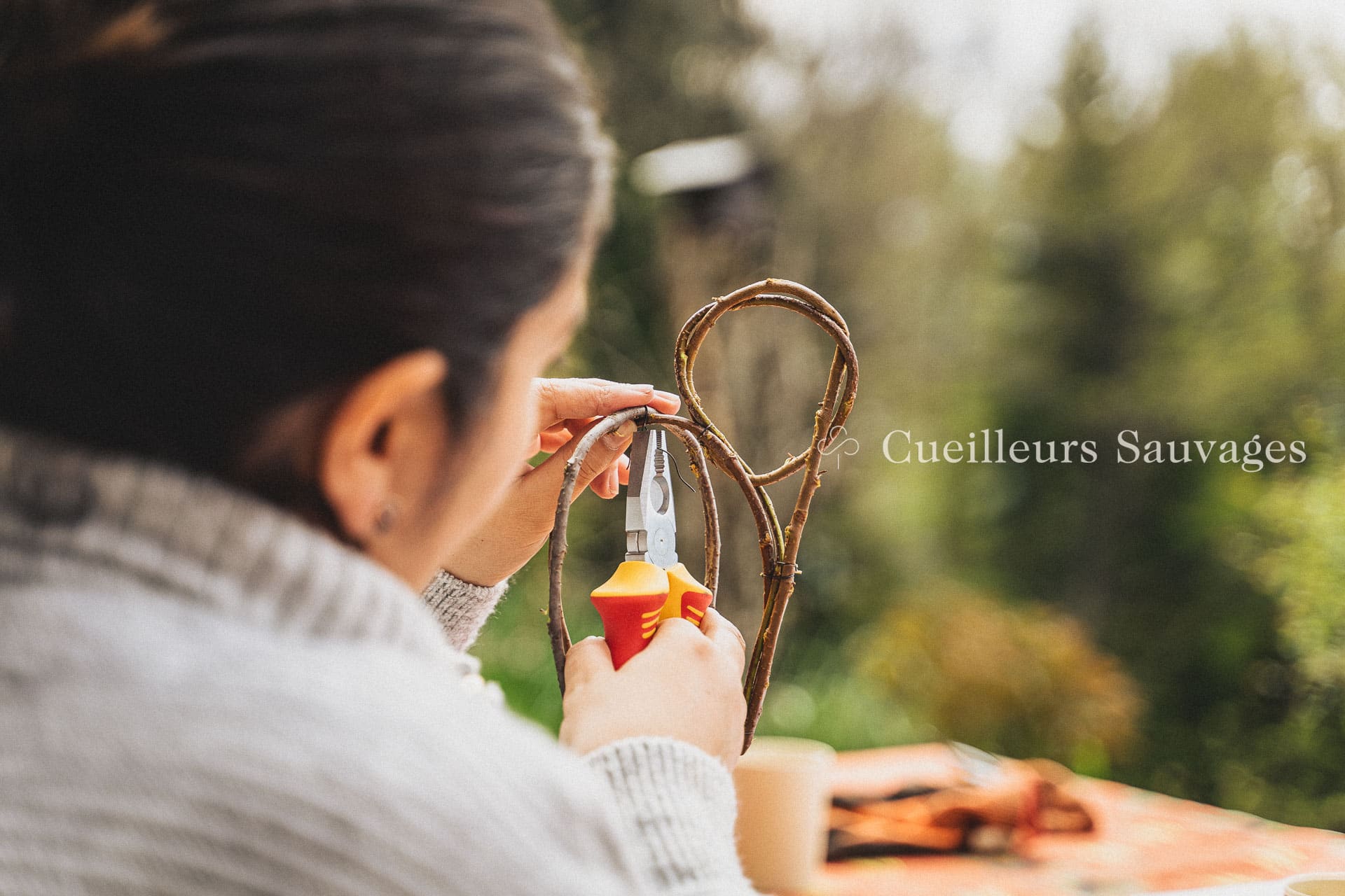 Atelier de vannerie sauvage - Cueilleurs Sauvages